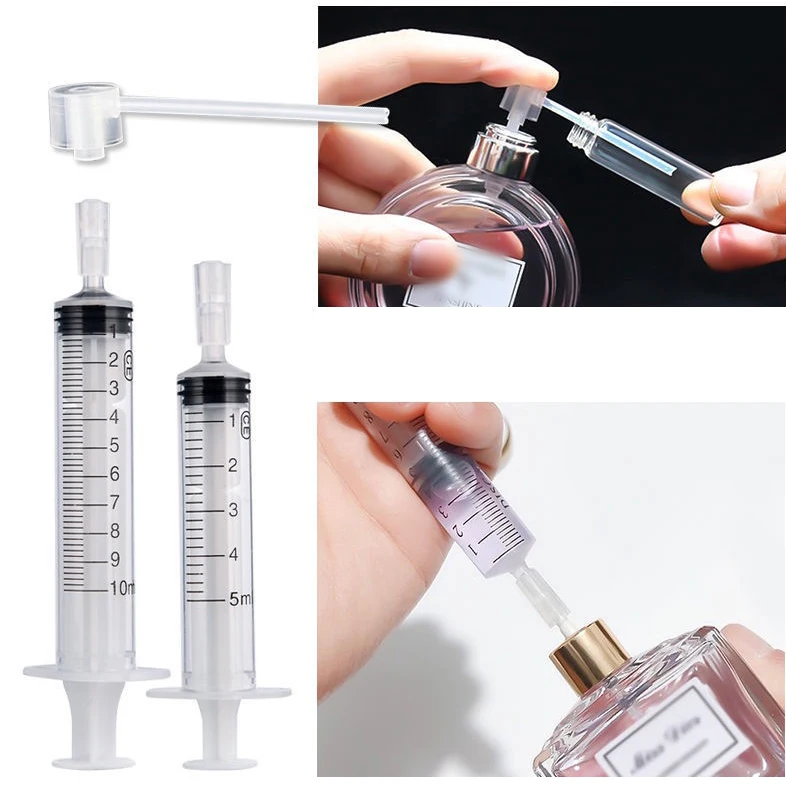 Crimp Bottle Perfume Injection Adapter Dispenser Adapters Plastic ...