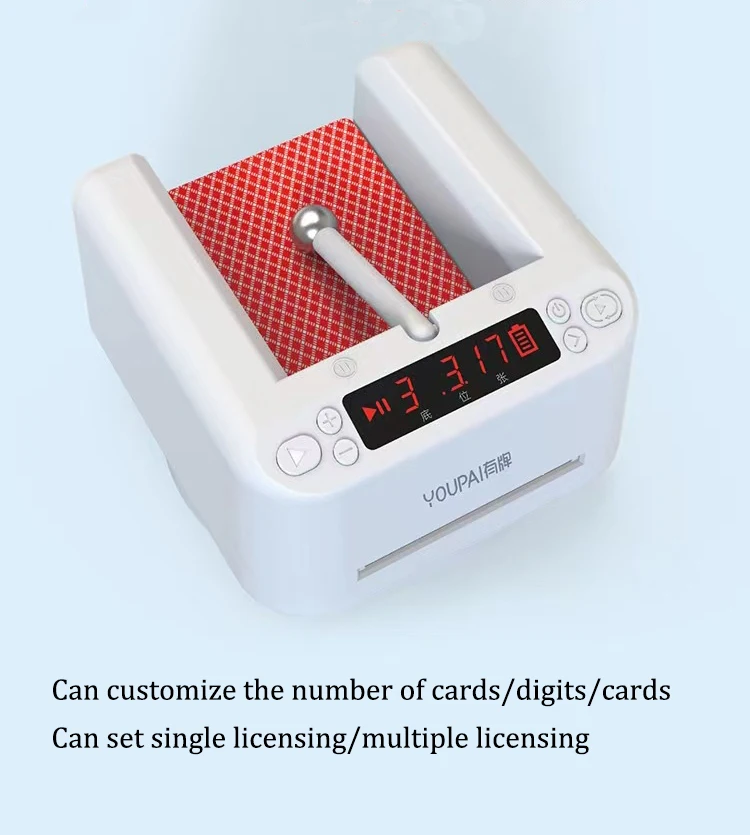 Mini Fully Automatic Playing Card Dealer - Perfect for Home