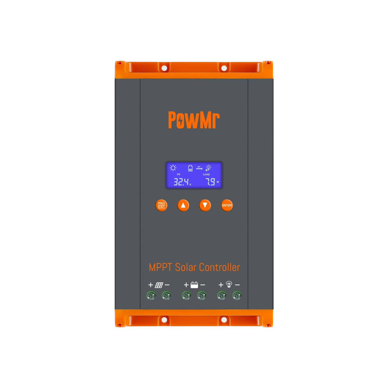 Controlador híbrido solar PowMr 60A 12/24/34/48V soporte automático ...