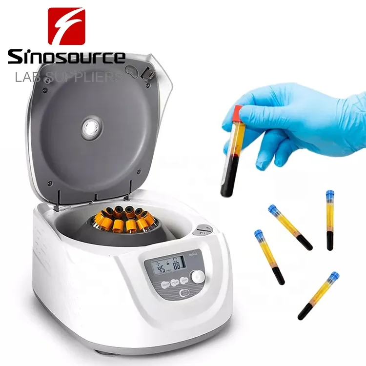 Clinical Prp Centrifuge Low Speed Centrifuge 300-4500rpm Machine With ...