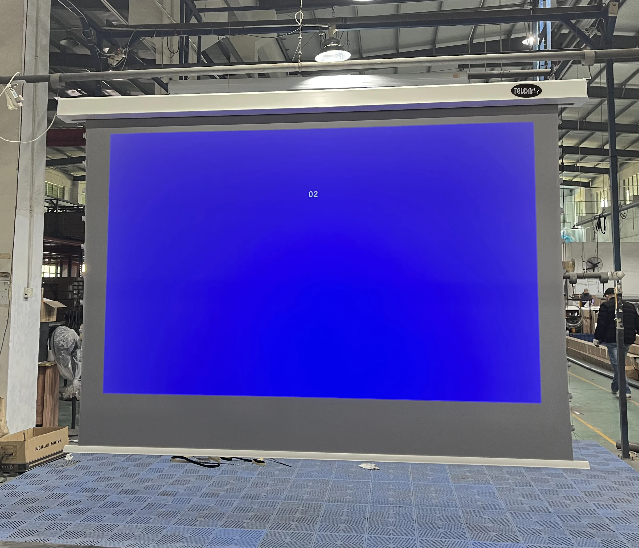 TELON Motorized 100" 120" 16:9 ALR Projection Screen