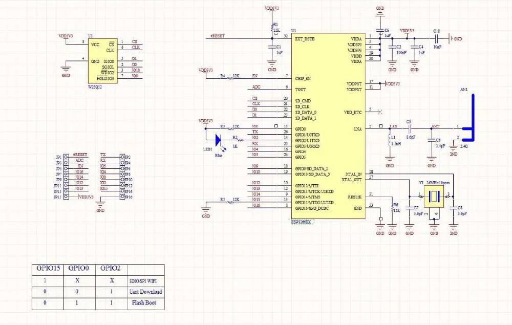 Ai-thinker Esp-12s Original Esp8266 Serial To Wifi Module Esp-12 Esp ...