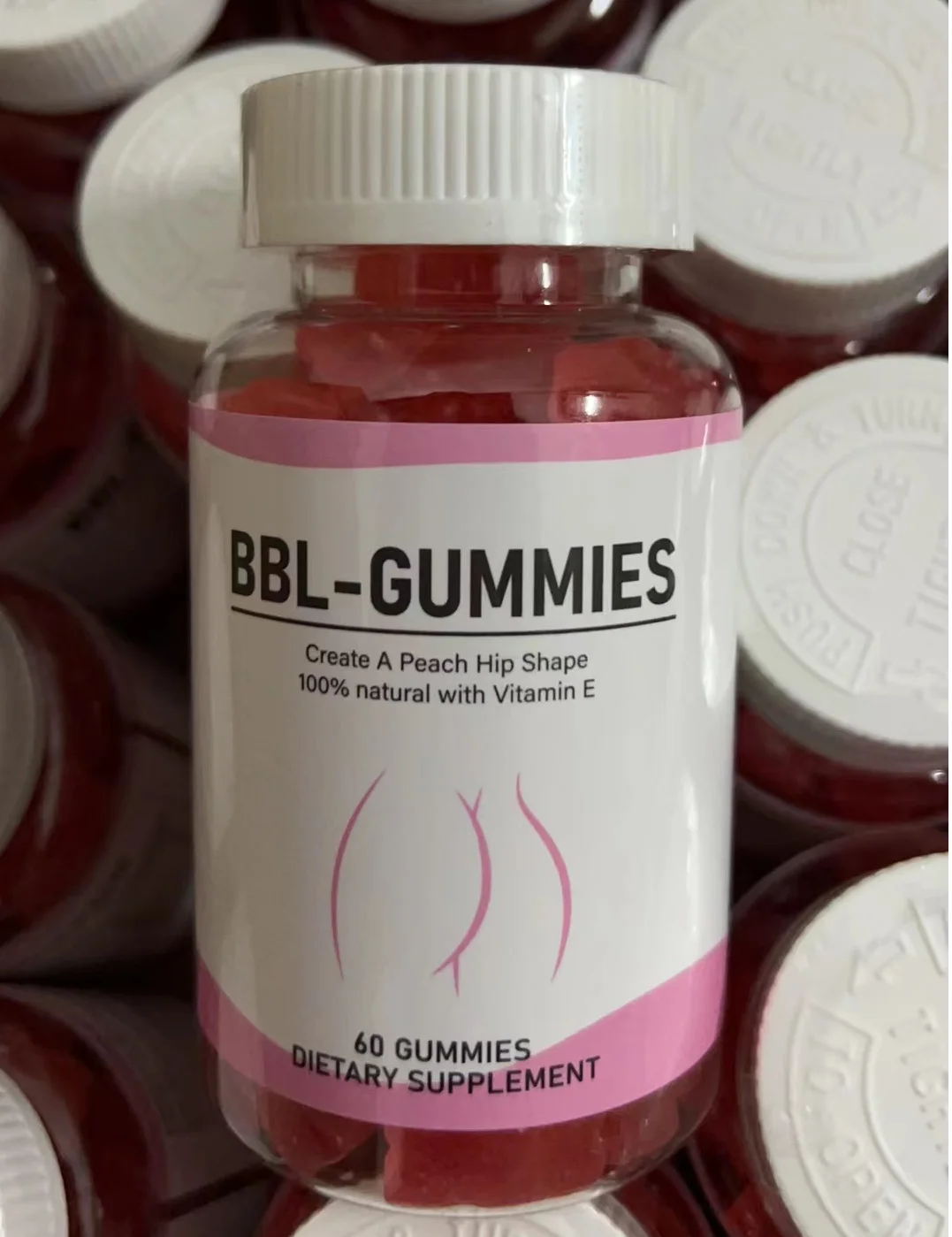 Oem Private Label Hip Enlargement Bbl Gummies Butt Lift Body Ennancement Buttochs And Hips ...
