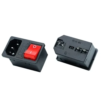 Iec Electrical Switch Connector Female Plug Ac Power Inlet Medical ...