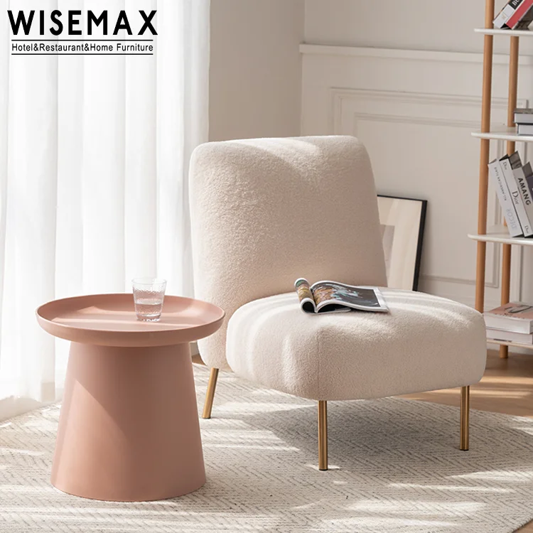 Modern Cheap Round Coffee Table for Living Room - WISEMAX
