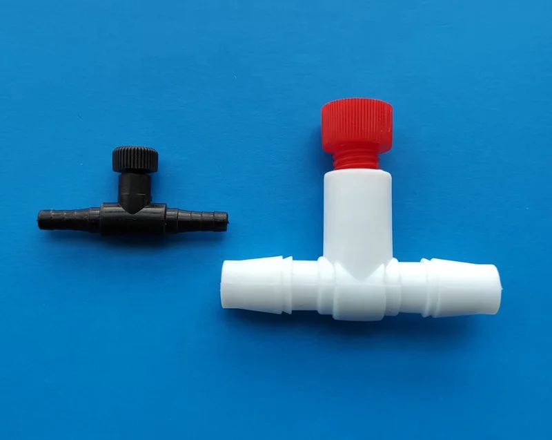 4mm 10mm Mini Micro plastic 2 way in line Barbed flow control valve ...