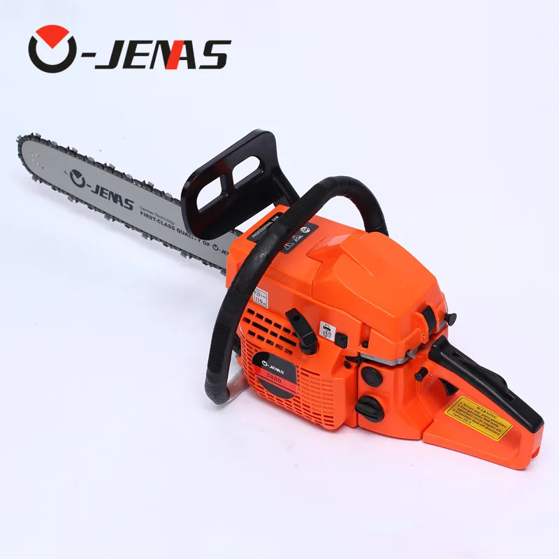 New Model Single Cylinder 2-stroke Gasoline 58cc Chain Saw 5800 ...