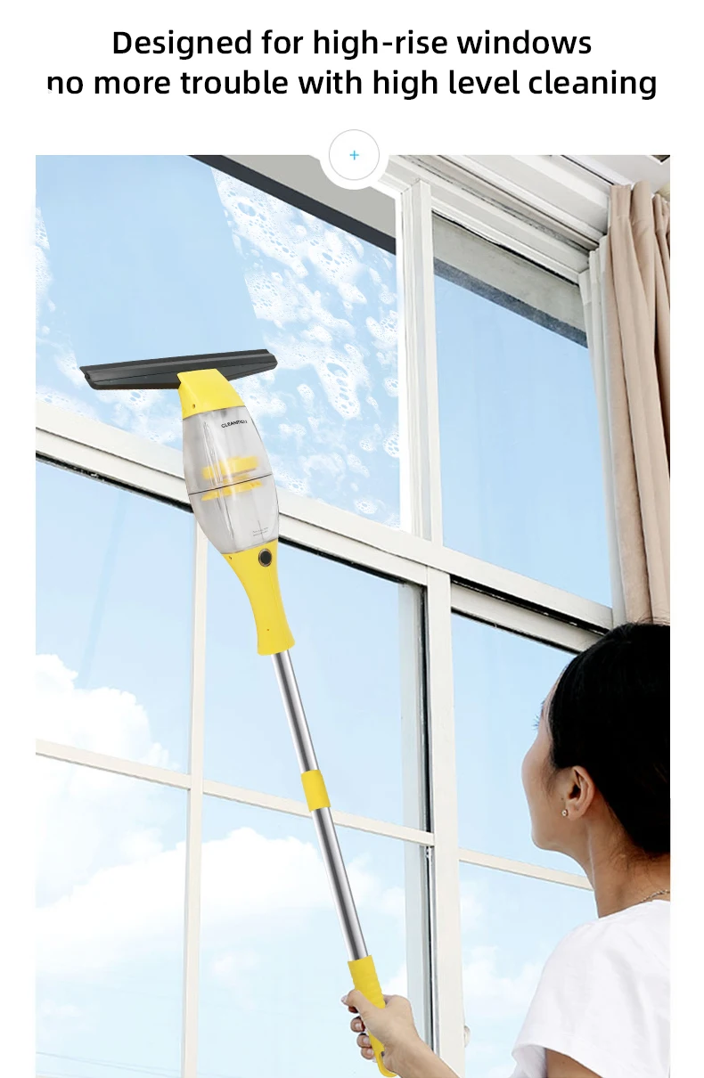 Multi Purpose Wireless Window Cleaner Telescope Windows Cleaner - Buy ...