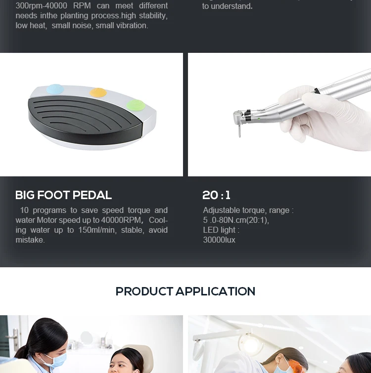 COXO C-SAILOR PRO Dental Implant Surgical Micro Motor System