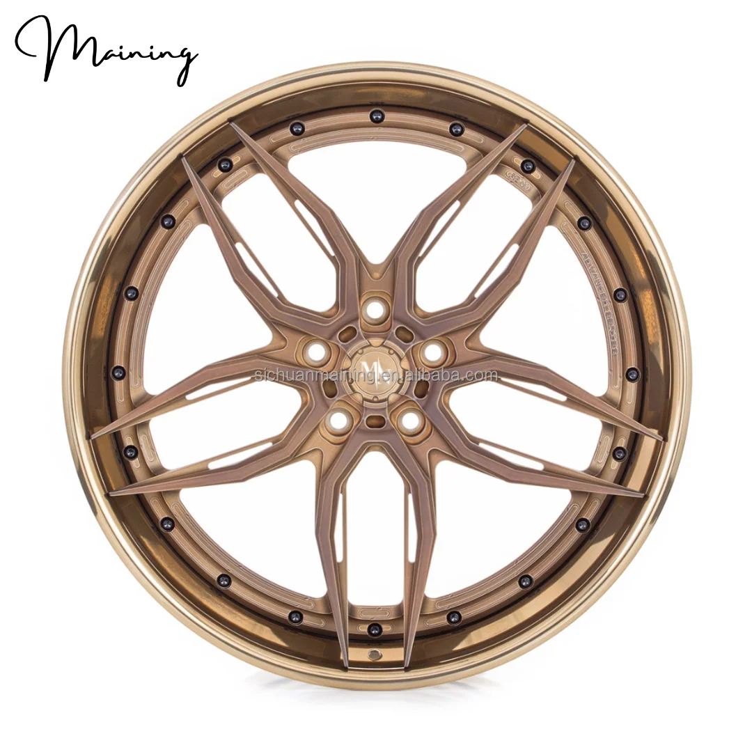 Custom Finishes Afftermarket Wheels 5x112 19x8j 20x8j Forged Wheels For ...