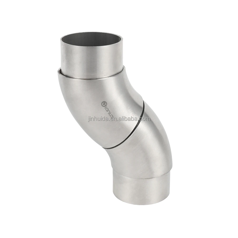 304 Stainless Steel Handrail Connector Adjustable Elbow Fitting - Buy ...