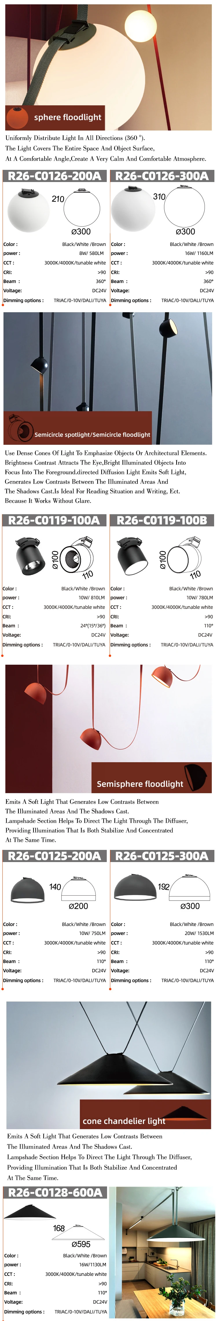 Modern 24V DC Indoor LED Linear Flexible Belt Track Light