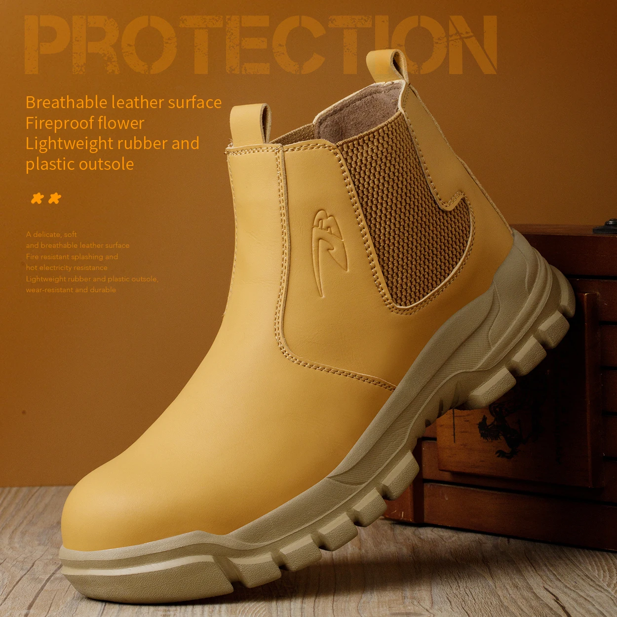 Diansen 2024 Steel Toe Boots - Safety & Comfort Combined