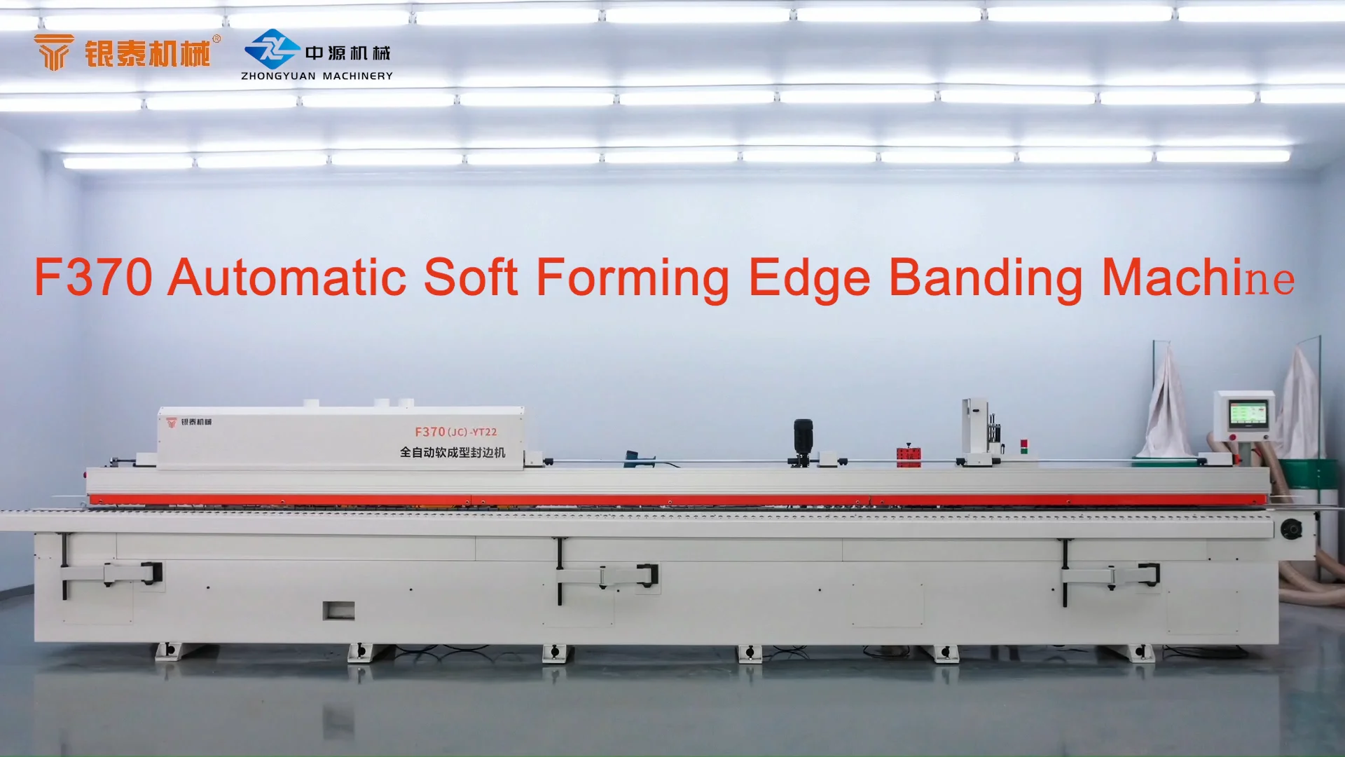 F370 Automatic Soft Forming Edge Banding Machine J/c/l/x Shape Curve ...
