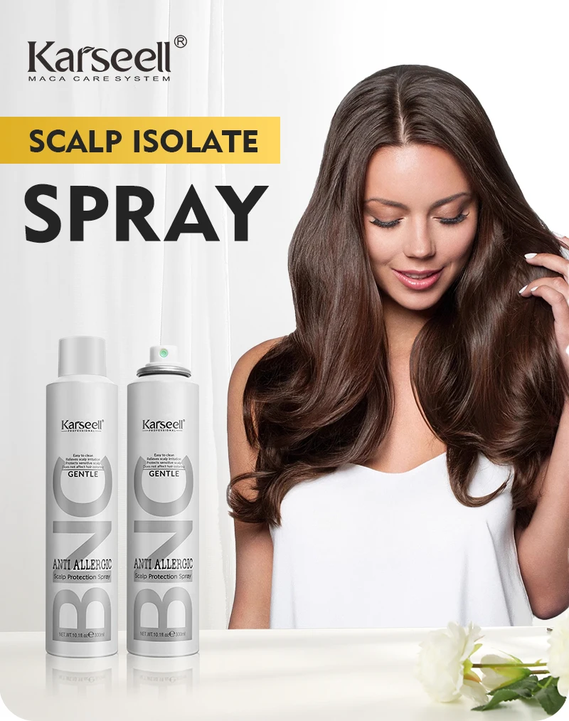 Customized Scalp Protection Isolation Spray Before Ironing and Dyeing ...