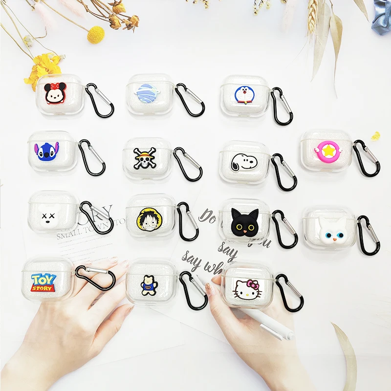 Transparent Cover Custom 3d Logo For Airpods Case Silicone Custom ...