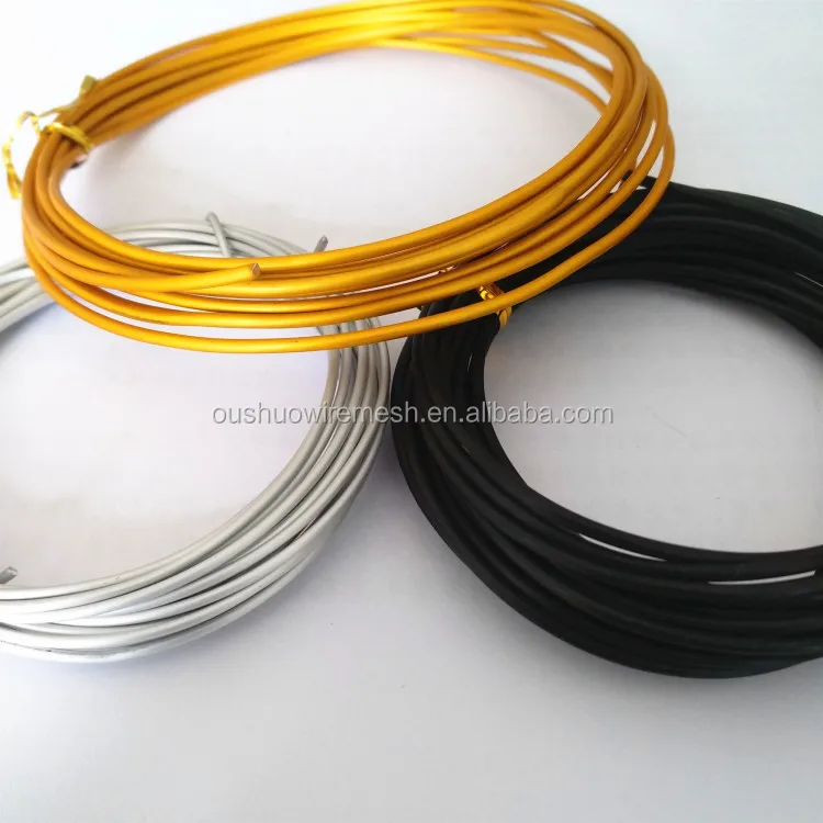 Silver And Gold 1mm Beading Wire Soft Aluminum Craft Wire For Jewelry ...