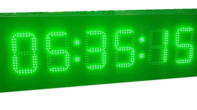 8 Inch 6 Digital Outdoor Timer Sports Countdown Timer Double-sided ...