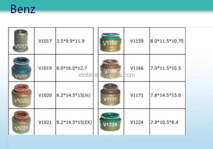 16pcs FKM Car Engine OE Part Number 90410741VKVSS205 90412277 90410813 ...