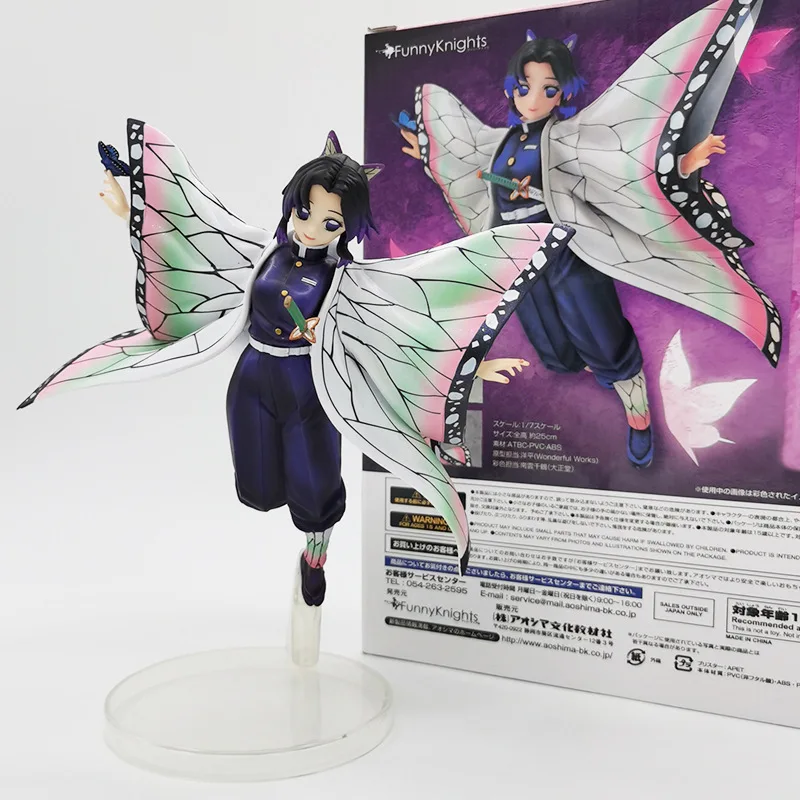Anime Figure Demon Slayer Kochou Shinobu Character Model Anime Action ...