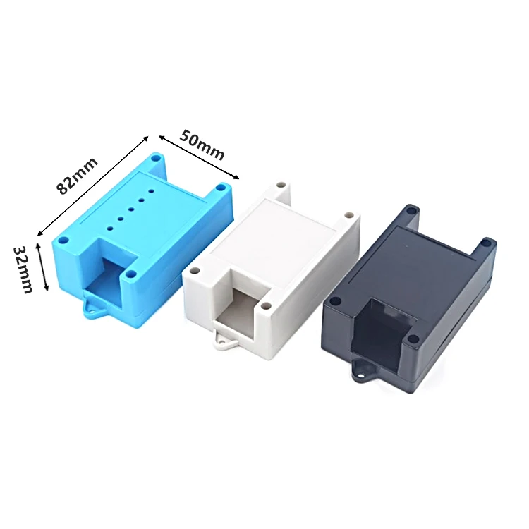 Din Rail Box Plastic PLC Control Box Electronics Enclosure Junction Box ...