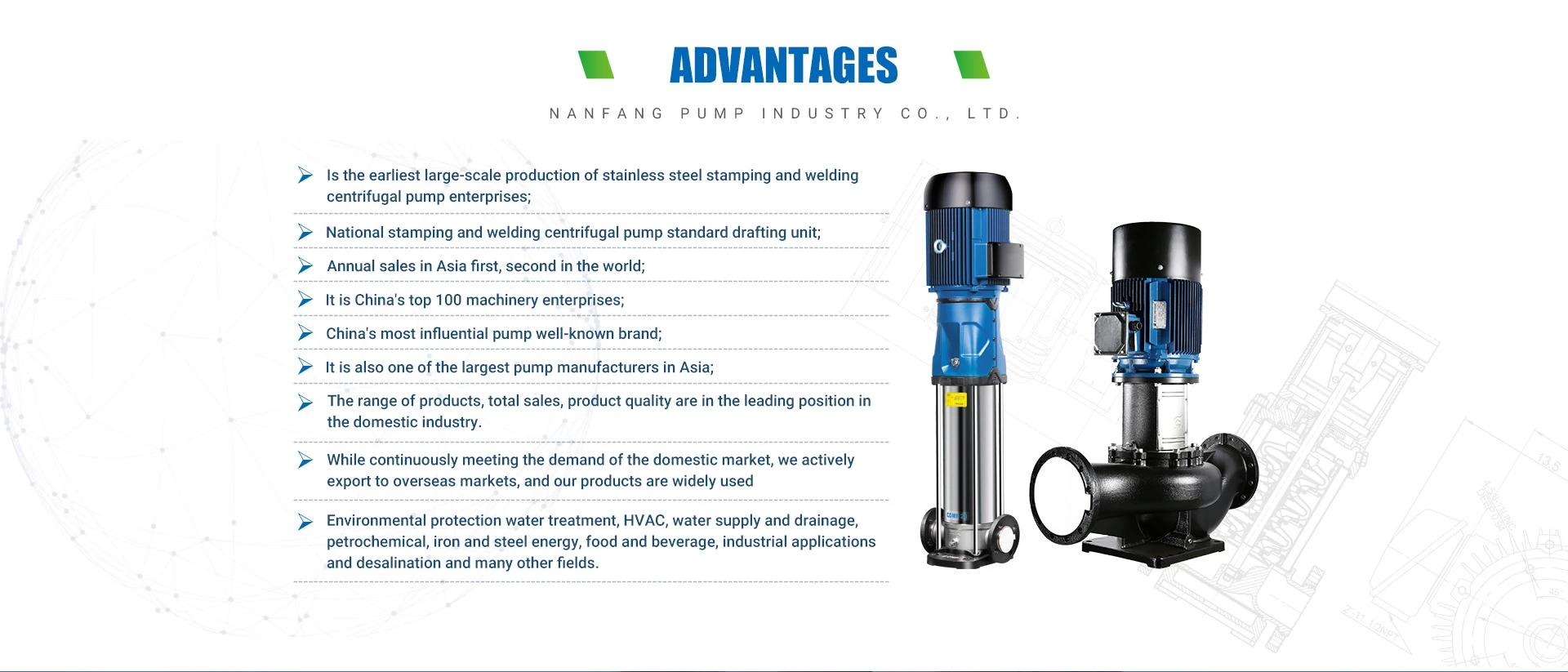 Company Overview - Nanfang Pump Industry Co., Ltd.