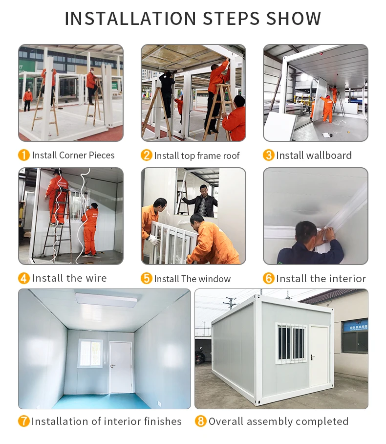 New Design Portable House Prefab Houses Fully Customized Usa Standard ...