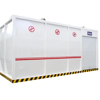 Prefabricated Explosion-proof Fuel Tanks Bunded Gas Diesel Filling ...