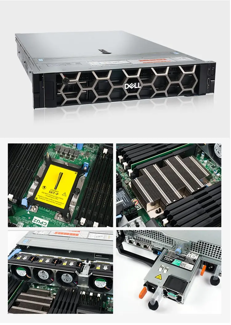 Dell Rack Server Poweredge R740 - 6130 Processor, 16GB DDR4