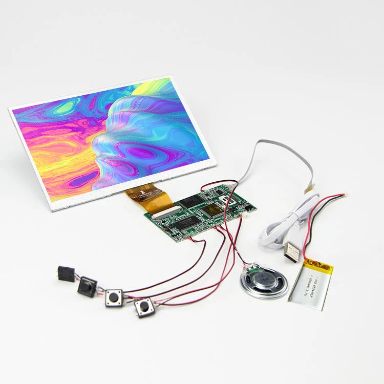 Custom Made 10.1 Inch High Resolution Lcd Screen Video Module Board ...