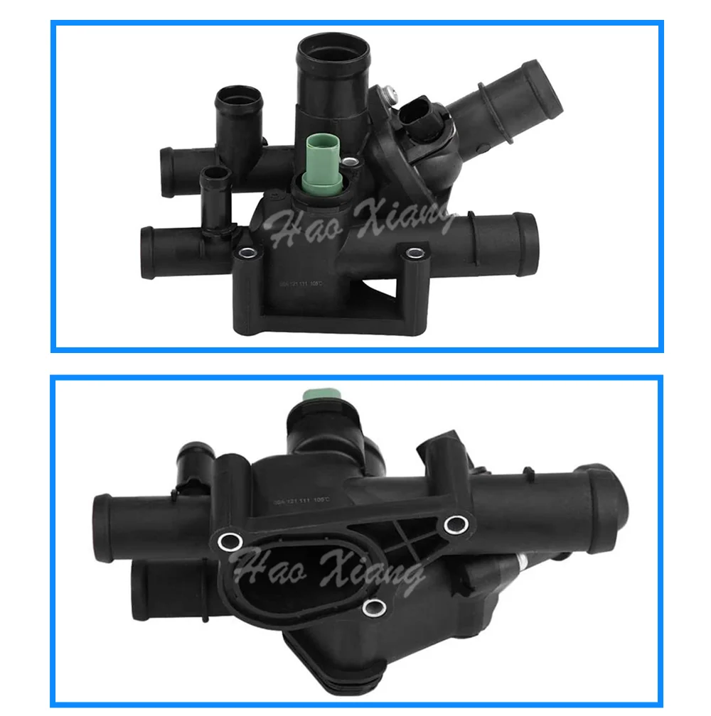 Coolant Thermostat Housing Assembly 06a121111 Fits For Vw Golf Mk4 1.6 ...