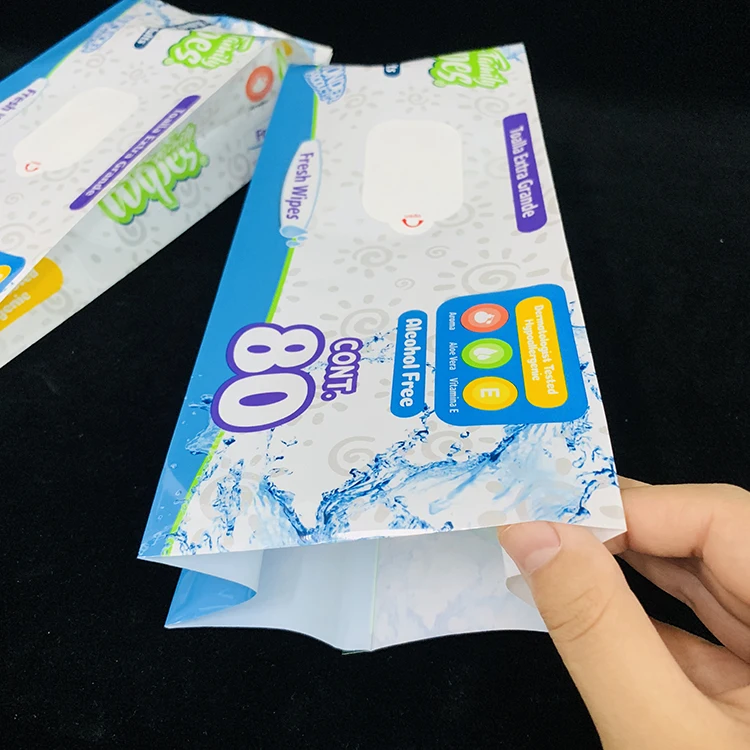 Disinfecting Wet Wipes Bag - Secure & Customizable Packaging