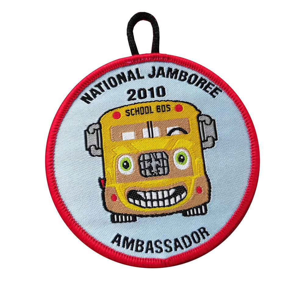 Mero Border School Braid Badge Patch 2022 Custom Usa Flag Patch White ...