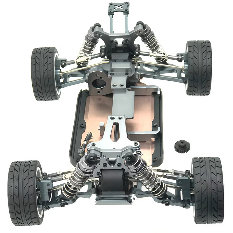 Upgraded CNC Metal Aluminum Chassis for Wltoys RC Cars