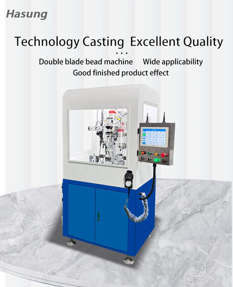 Hasung Automatic CNC Diamond Cutting Machine Double Head Diamond ...