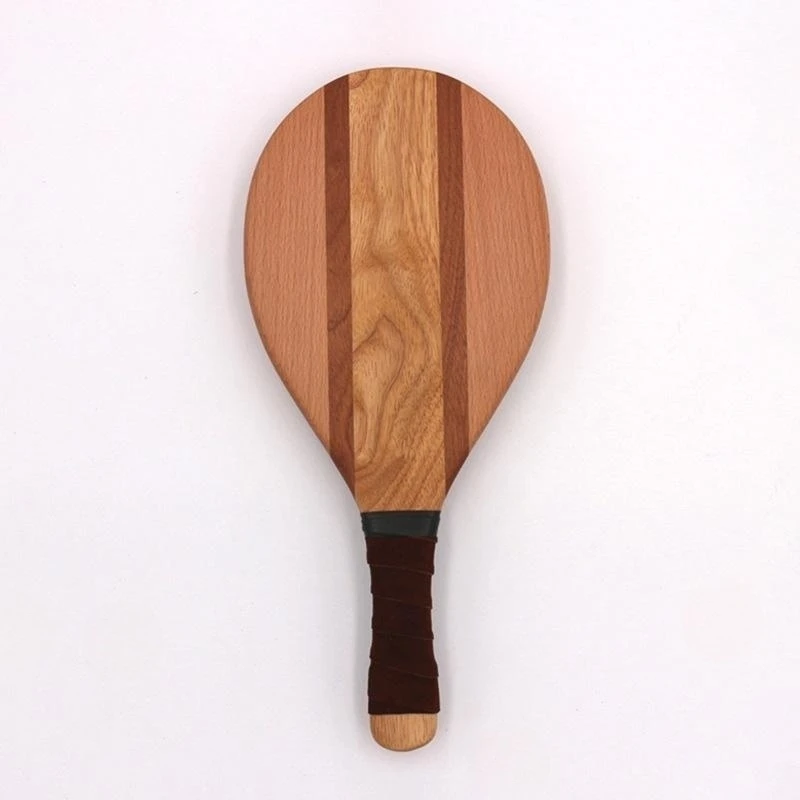 Wholesale Customized Logo Wooden Beach Tennis Rackets Frescobol ...
