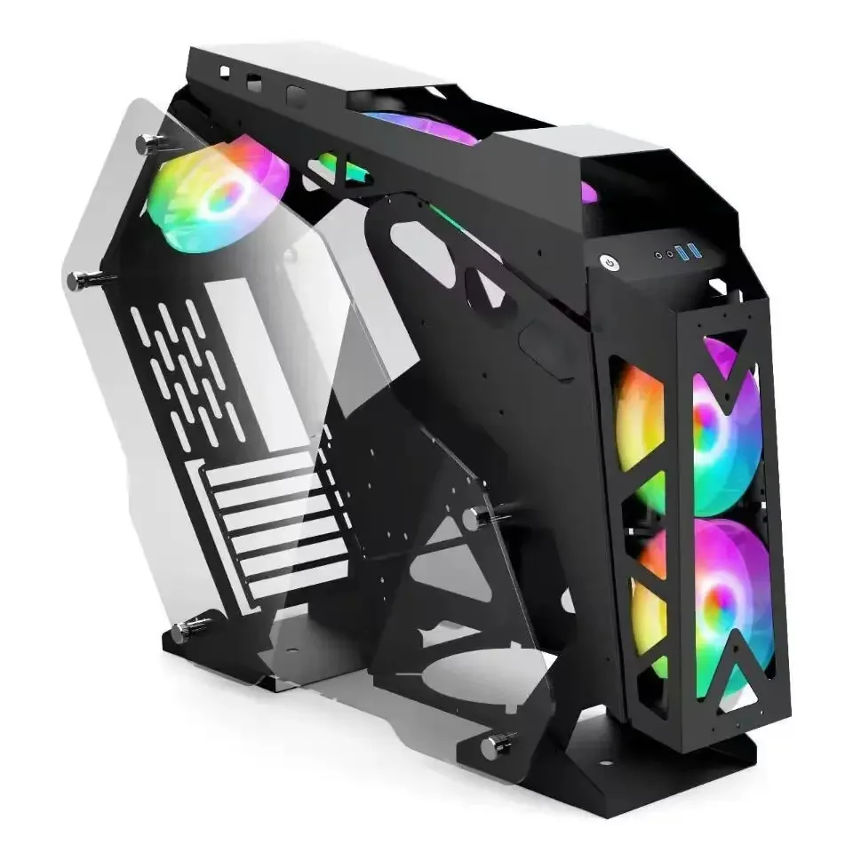 OEM/ODM Gaming PC Case ATX Tower with Acrylic Glass Cabinet and RGB ...