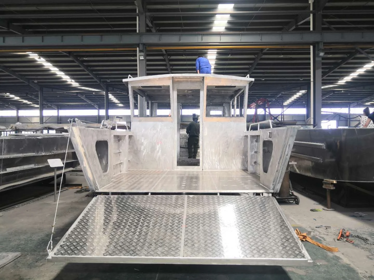 9m Cargo Vessel Offshore Working Boat Landing Craft with Shallow Bottom ...