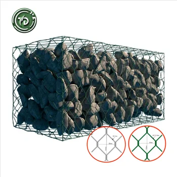 Standard Sizes Woven Gabions 1x1x2 Gabion Box Walls Mesh Box Basket ...