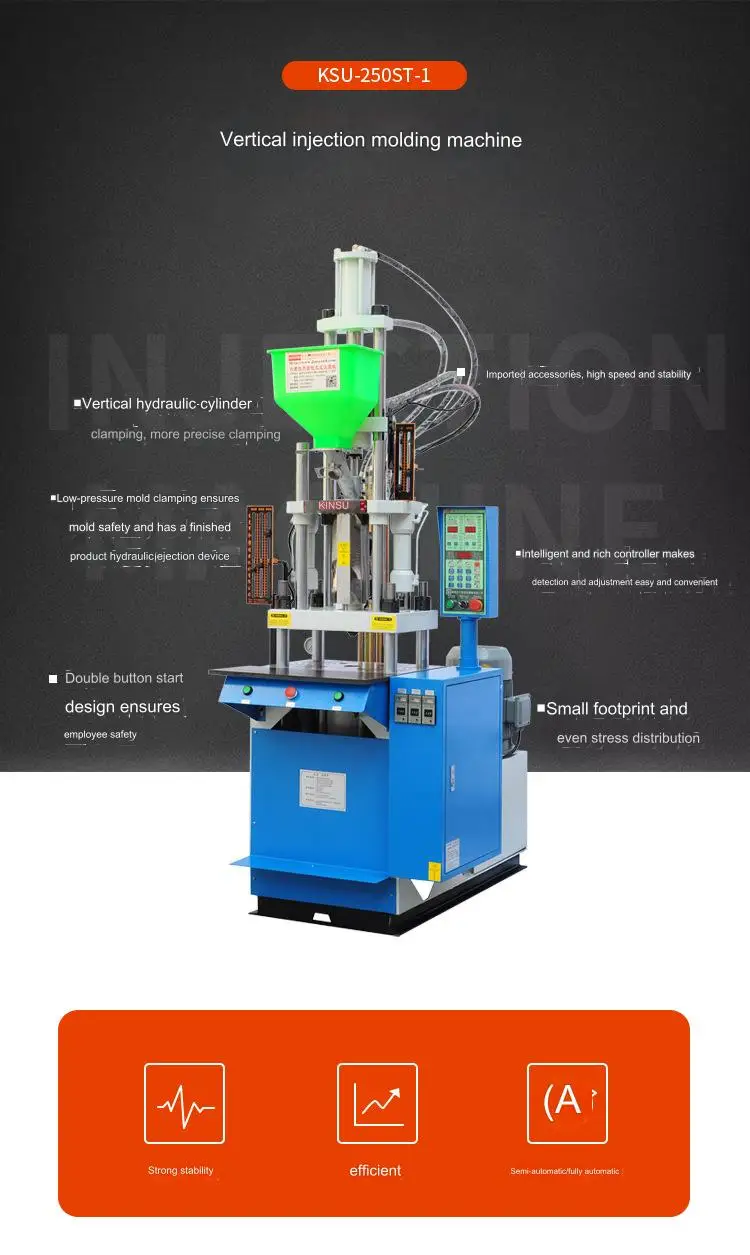 Vertical Injection Molding Machine Small Beer Machine Hardware Insert ...