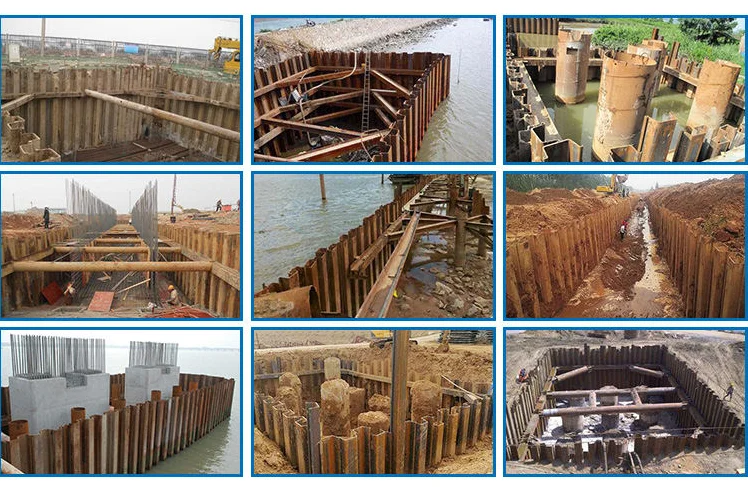 Fsp III, Fsp IV Larsen Steel Sheet Pile Sy295 Sy390