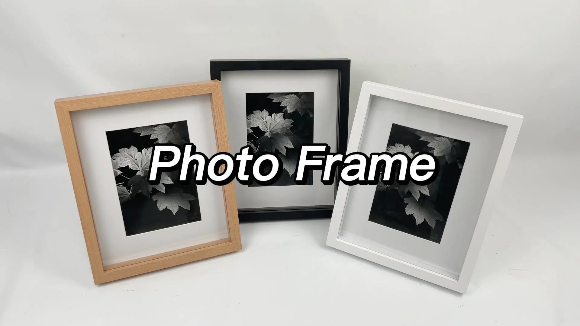 High Quality Industrial Style Engraving Splicing Picture Frame Natural ...