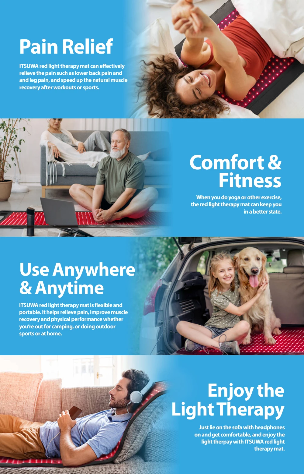 Full Body Treatment Horse Red 850nm 660nm Pet 24v 5a Infrared Sweatproof Light Therapy Pu ...