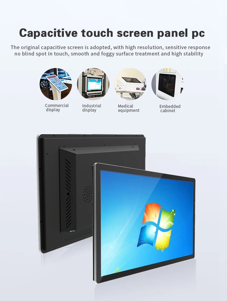 27 Inch Wall Mounted AIO Industrial Touch Screen Computer