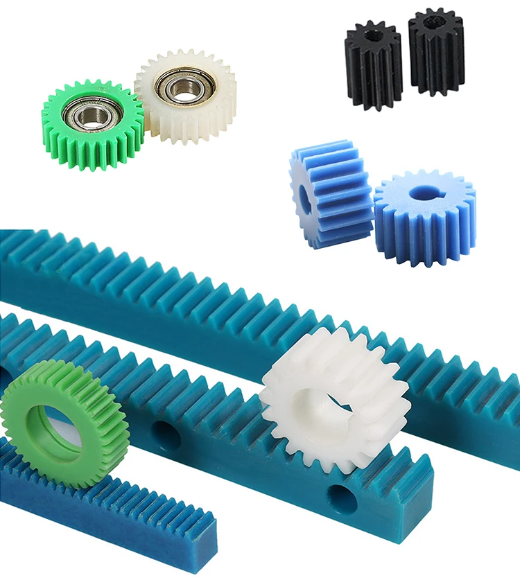 High Speed Transmission Plasticgear Racks Custom Sizes