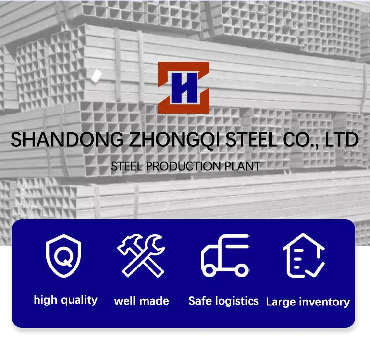 Astm S355 Black Hollow Section Square and Rectangular Carbon Steel Tube ...
