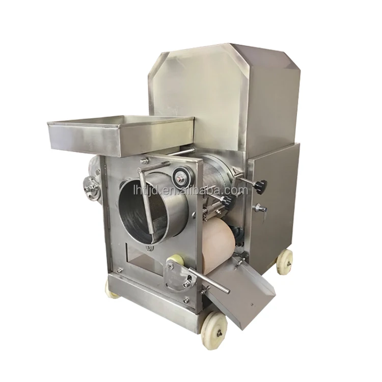 Professional Commercial Automatic Shrimp Frozen Fish Crab Separator/ 500kg/h Fish Extraction ...