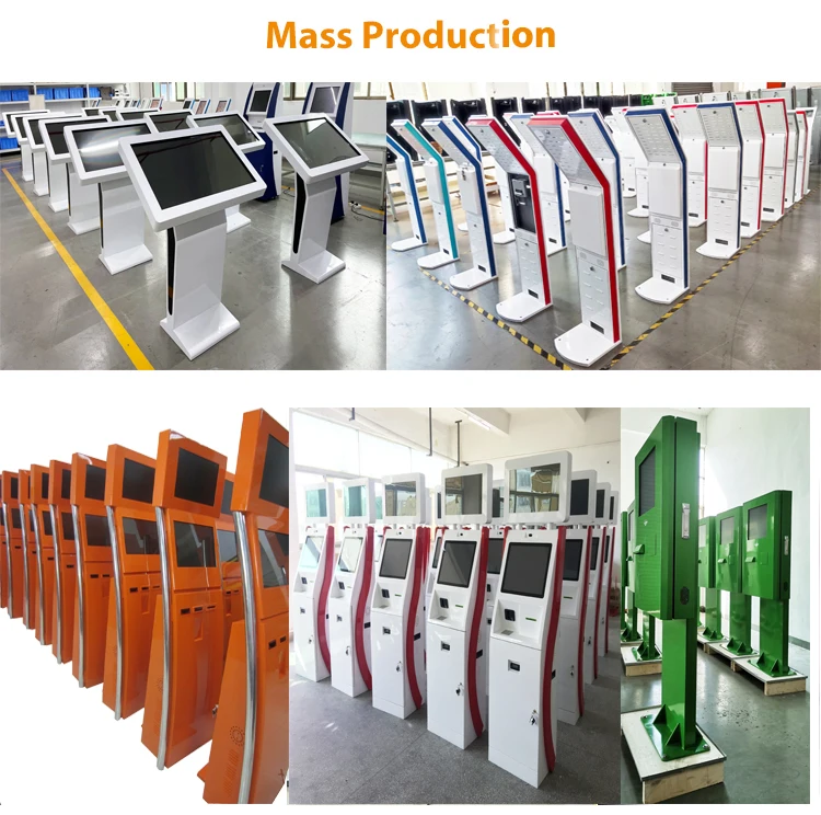 Nt8809 With Wifi Ups Dual Screen Kiosk Enclosure Cabinet - Buy With ...