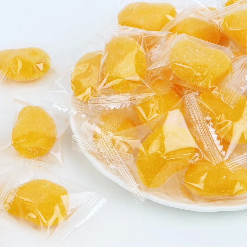 Mango Gummy Candies Fruit Shaped Jelly Candy 3d Mango Soft Jelly Candy ...