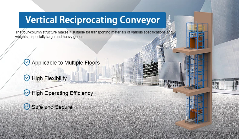 China Reciprocating Lift Conveyor Vertical Lifting Continuous ...